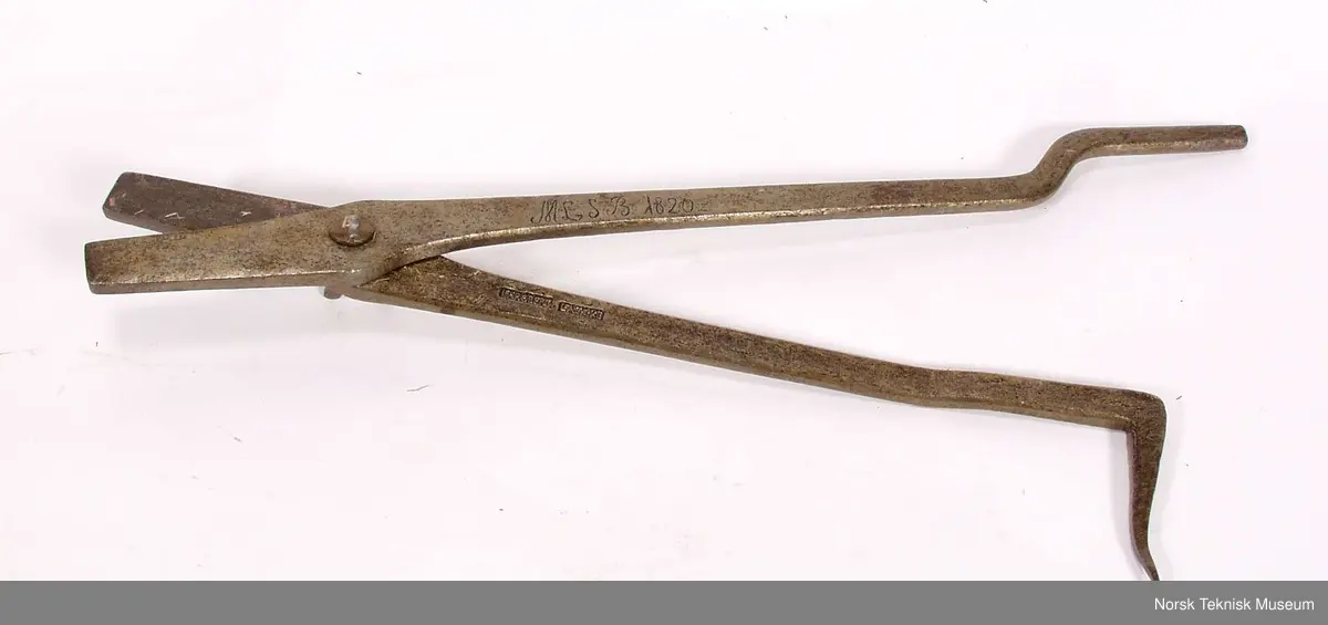 Platesaks - Norsk Teknisk Museum / DigitaltMuseum