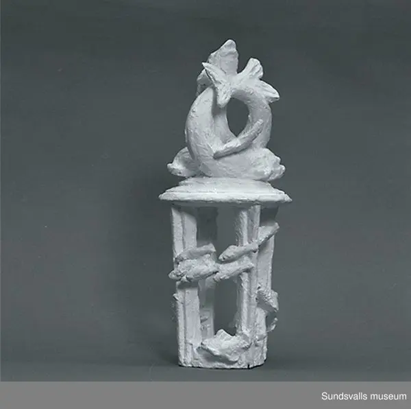 Skulptur av konstnären Gustav Adolf Hedblom. - Sundsvalls museum ...