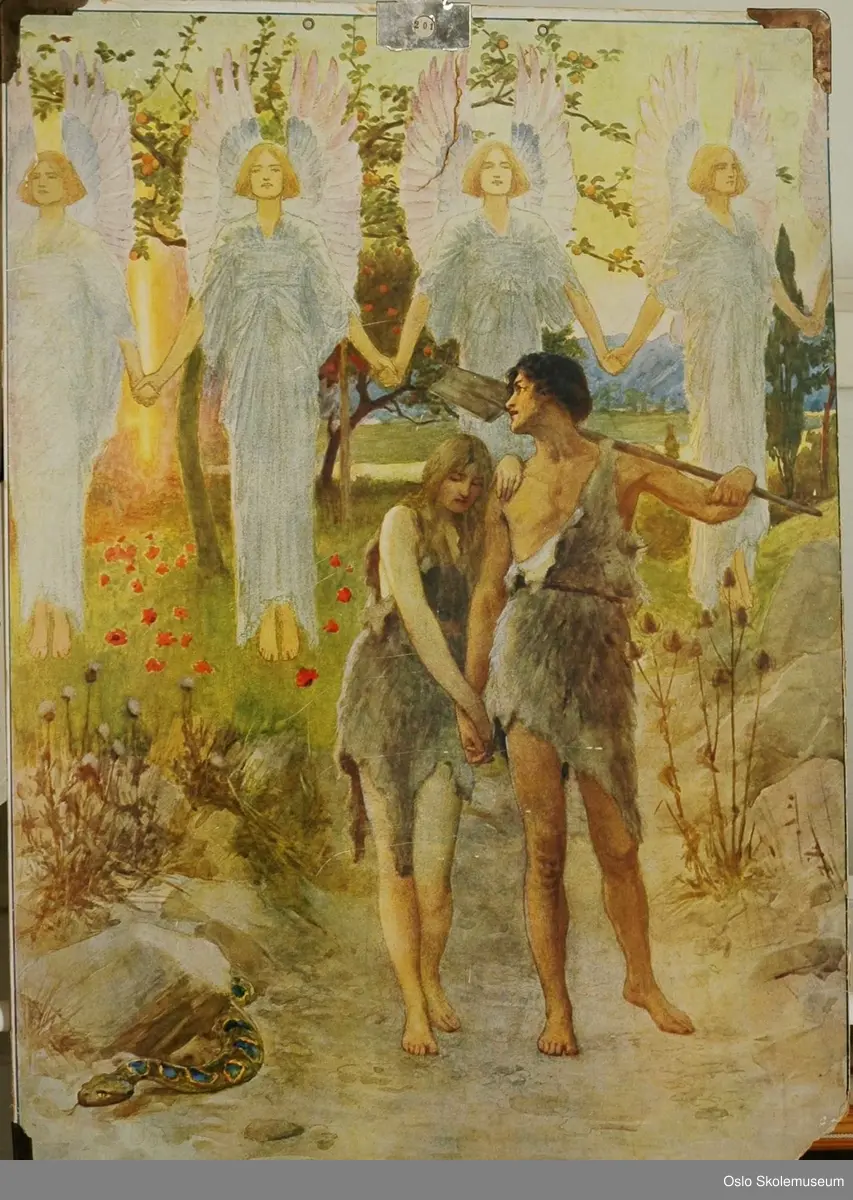 Plansje - Oslo Skolemuseum / DigitaltMuseum