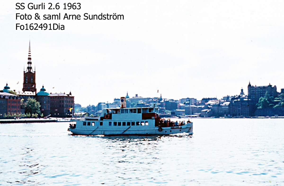 SS GURLI - Sjöhistoriska museet / DigitaltMuseum