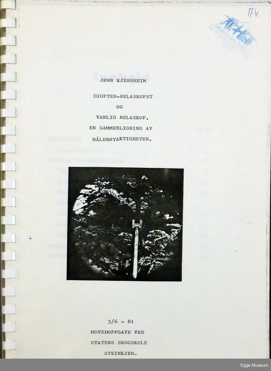 Relaskop - Egge Museum / DigitaltMuseum