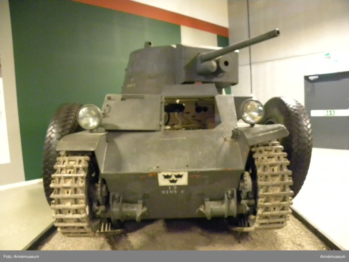 Stridsvagn fm/1931 HB - Armémuseum / DigitaltMuseum