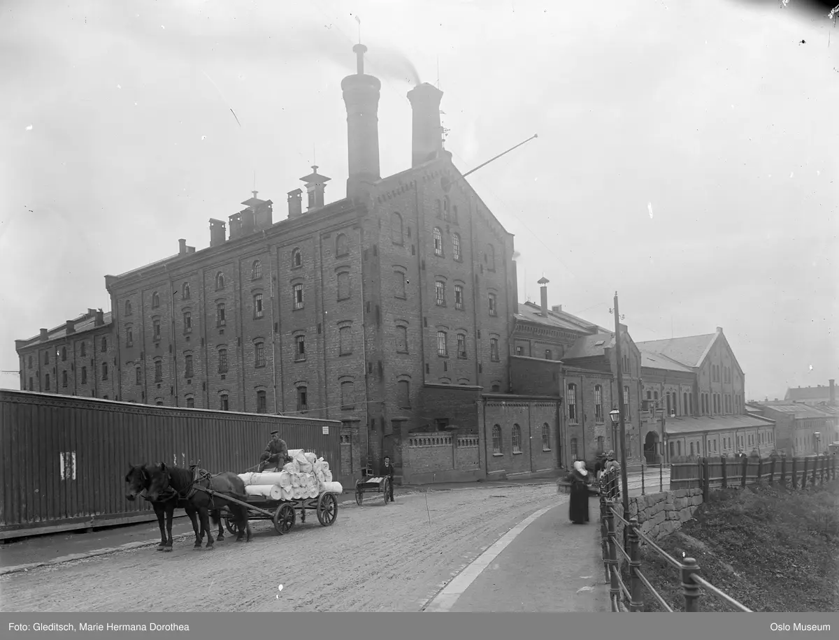 Ringnes bryggeri. - Oslo Museum / DigitaltMuseum