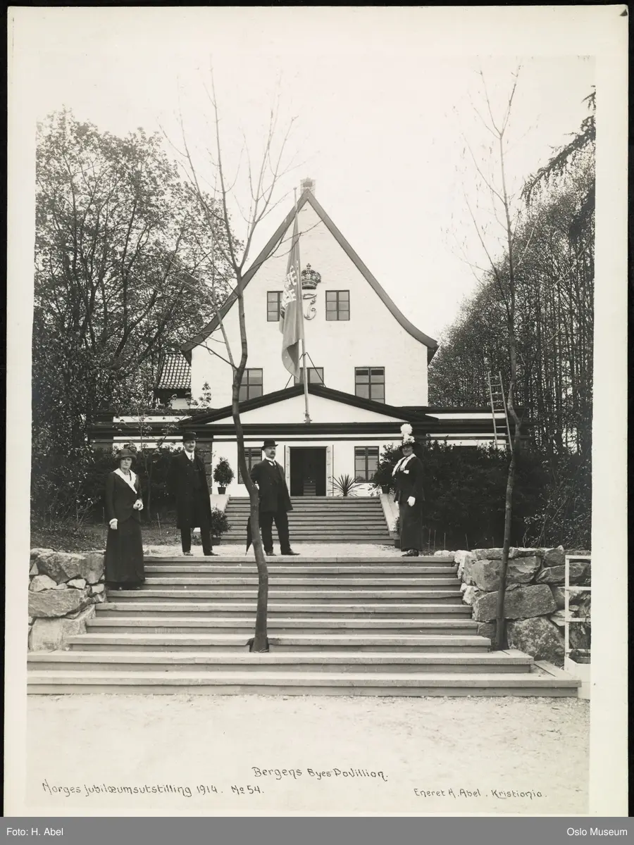 Jubileumsutstillingen 1914, Bergen bys paviljong (kopi av Bergens Gamle ...