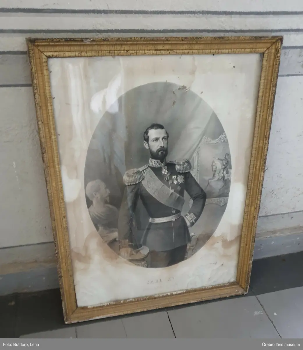 Carl XV Sveriges och Norges konung [LITOGRAFI] - Örebro läns museum ...