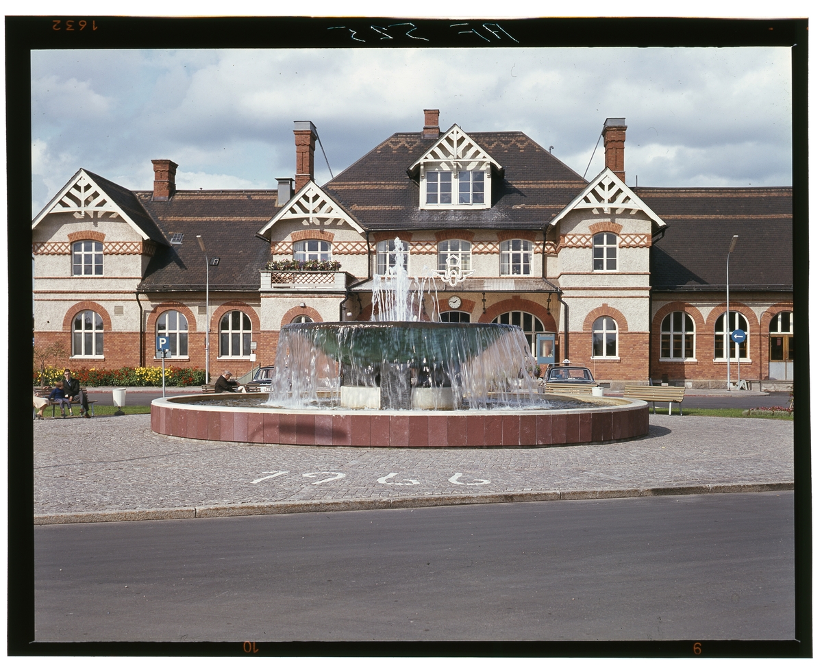 Järnvägsstation, Fagersta - Västmanlands läns museum / DigitaltMuseum