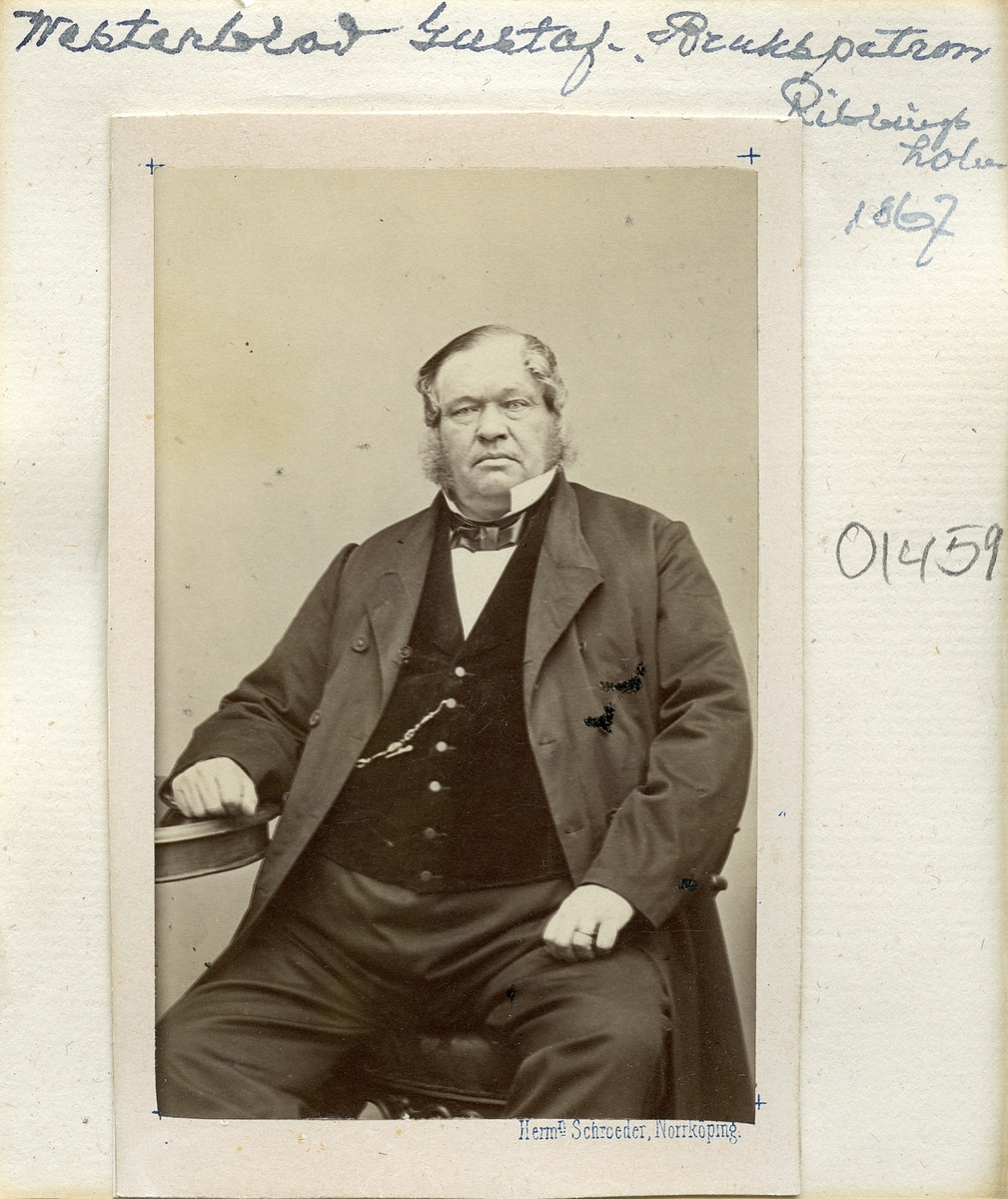 Gustaf Westerblad (1806-1870) - Östergötlands museum / DigitaltMuseum