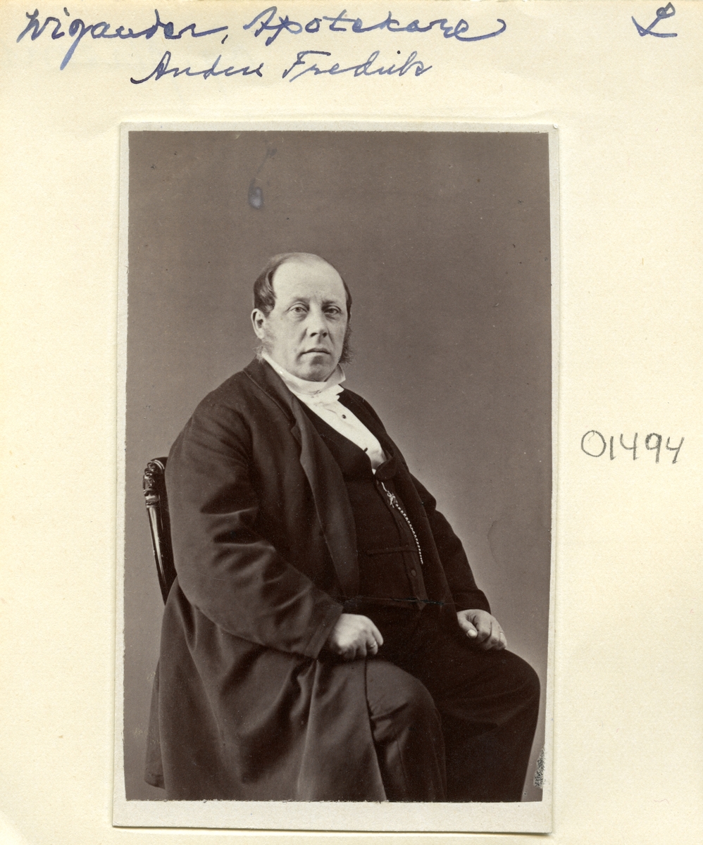 Anders Fredrik Wigander (1819-1892) - Östergötlands museum / DigitaltMuseum