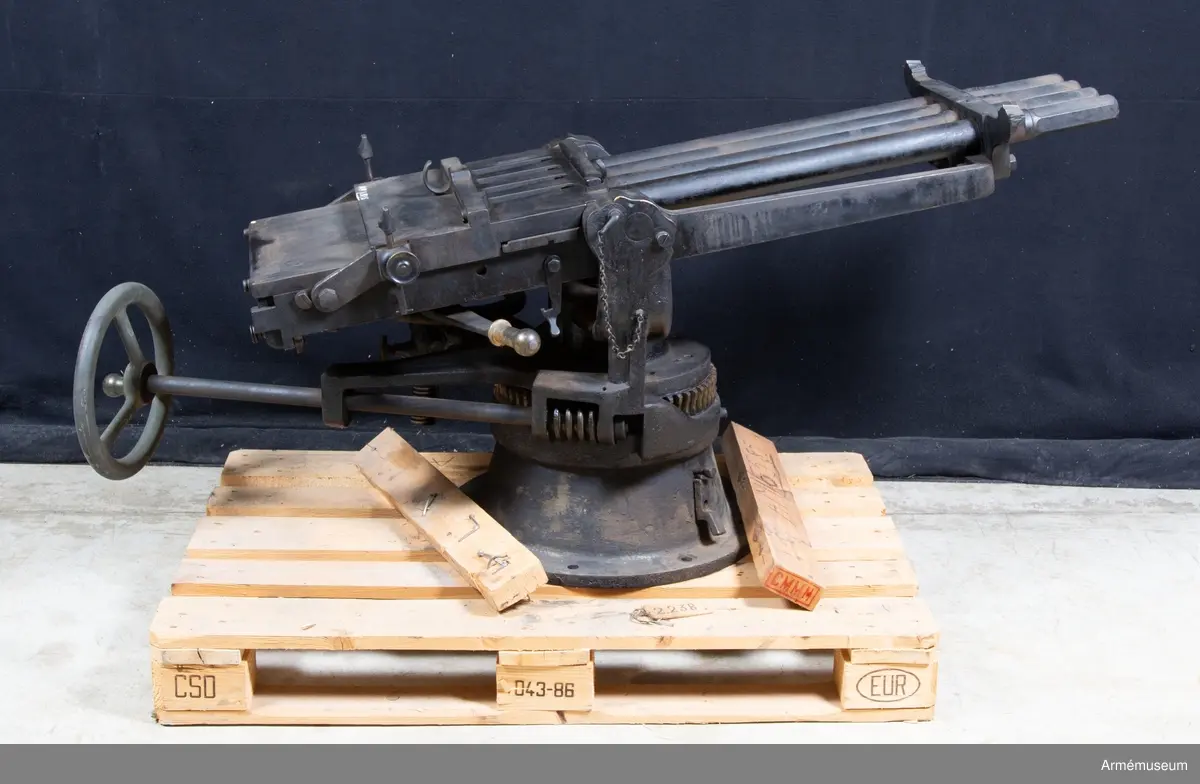 25,4 mm kulspruta m/1877 - Armémuseum / DigitaltMuseum