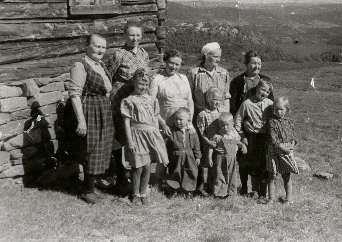 Budeielag i Høvdo - Valdres Folkemuseum / DigitaltMuseum