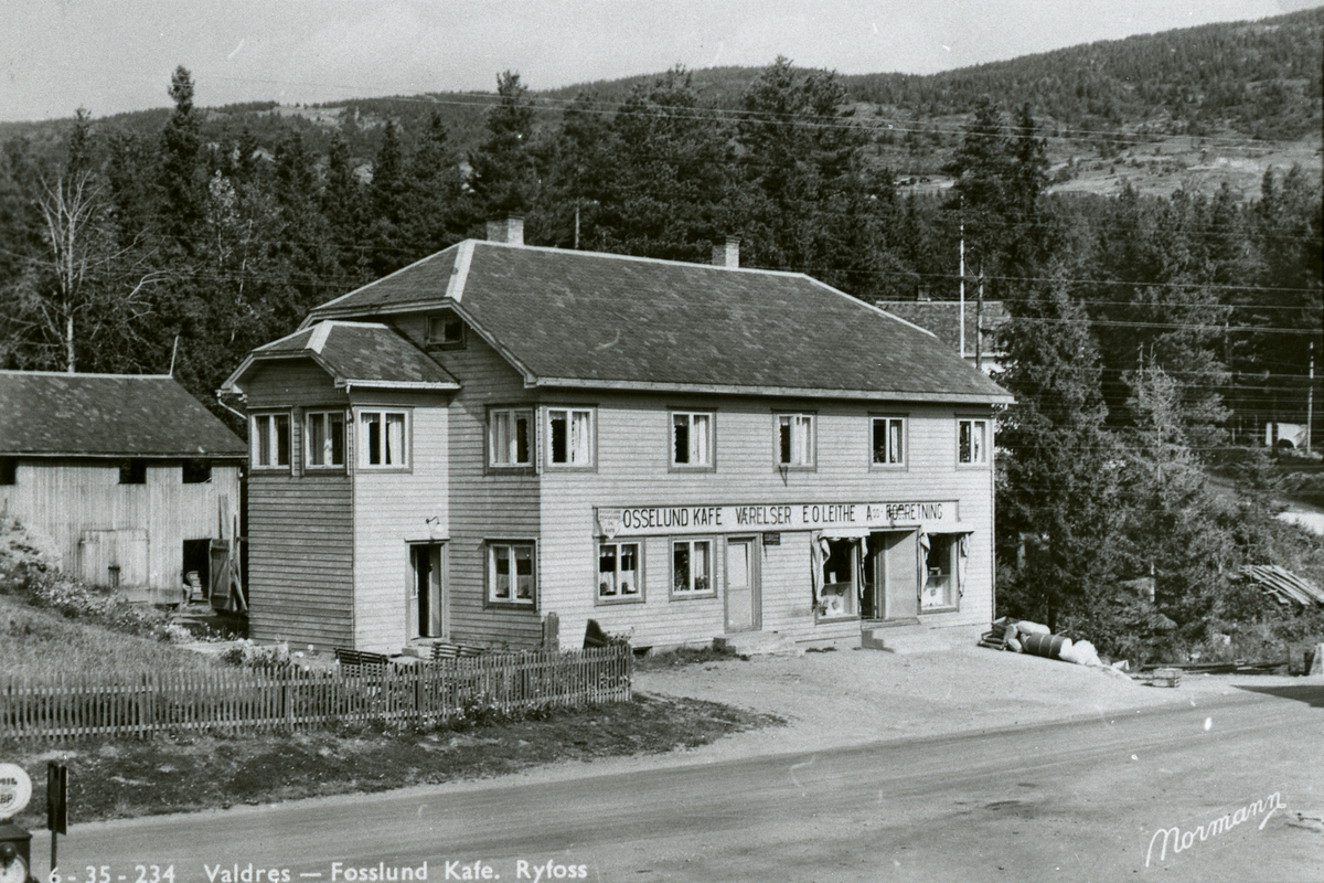 Fosselund Kafe - Valdres Folkemuseum / DigitaltMuseum