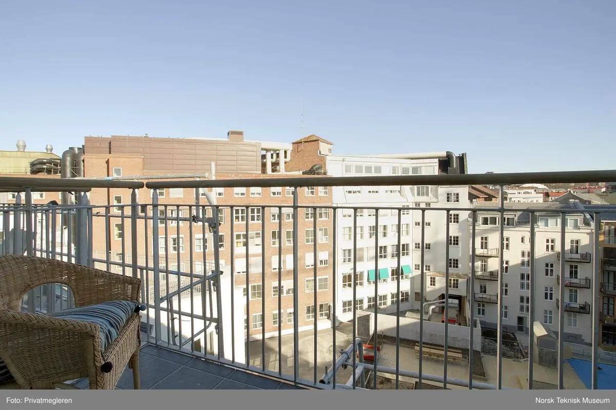 Balkong - Norsk Teknisk Museum / DigitaltMuseum
