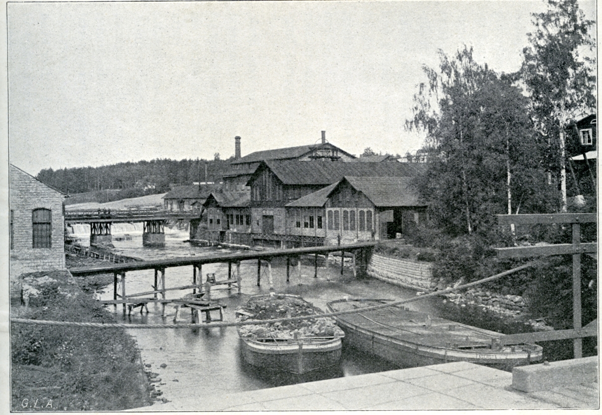 Fagersta stad, Fagersta kn. Exteriör, Fagersta bruk. 1902 ...