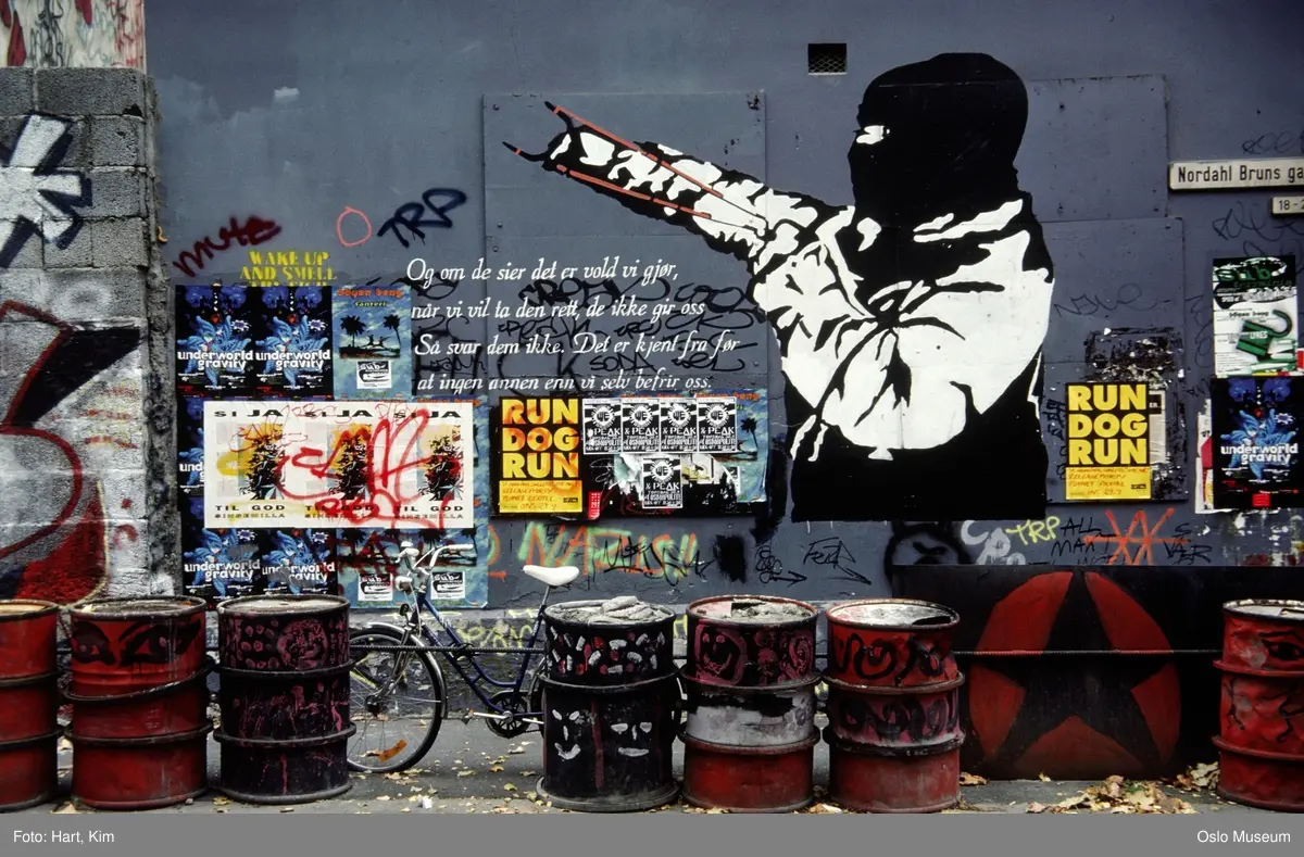 Blitzhuset. - Oslo Museum / DigitaltMuseum