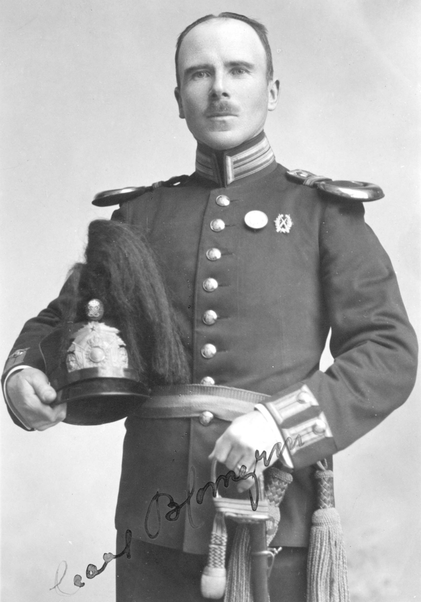 Adjutanten vid Skaraborgs regemente Carl Adolf Blomgren ...