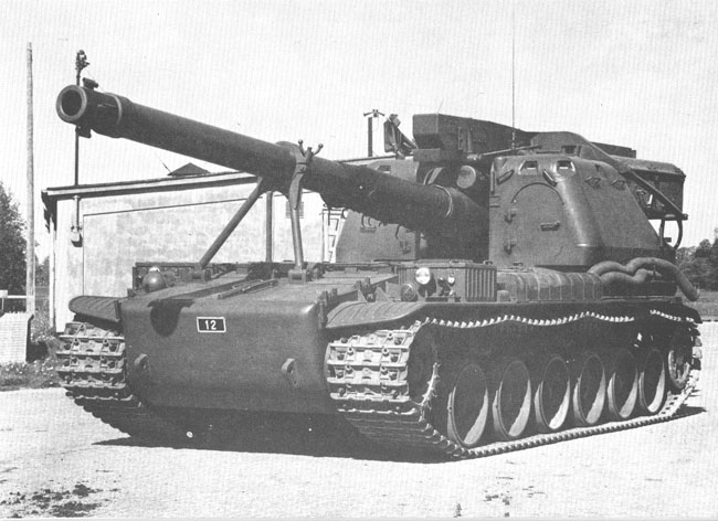 Bandkanon 15,5 cm 1960 - Garnisonsmuseet Skaraborg / DigitaltMuseum