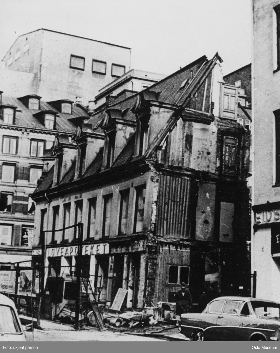 Storgata 14. - Oslo Museum / DigitaltMuseum