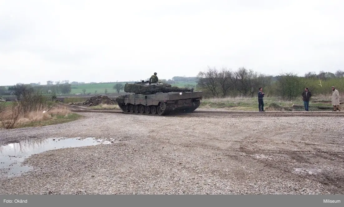 Stridsvagn 121 "Leopard". - Miliseum / DigitaltMuseum