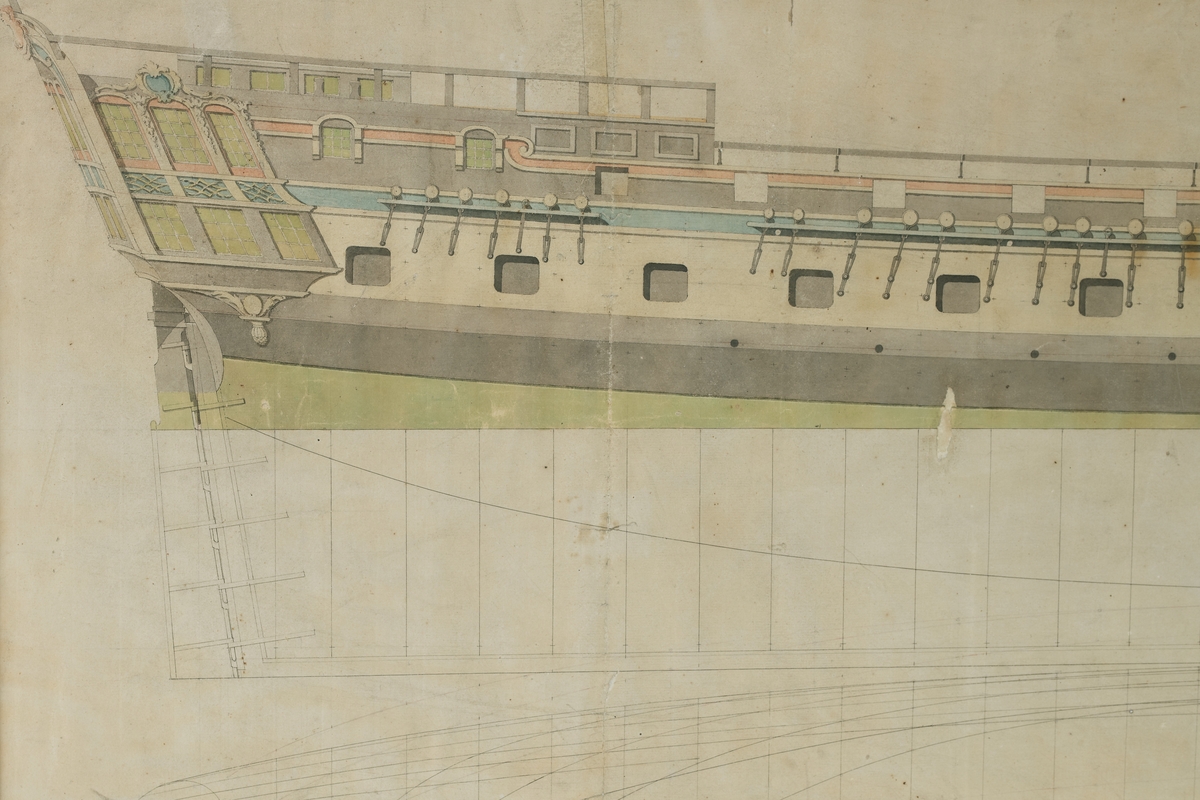 Ritning - Marinmuseum / DigitaltMuseum