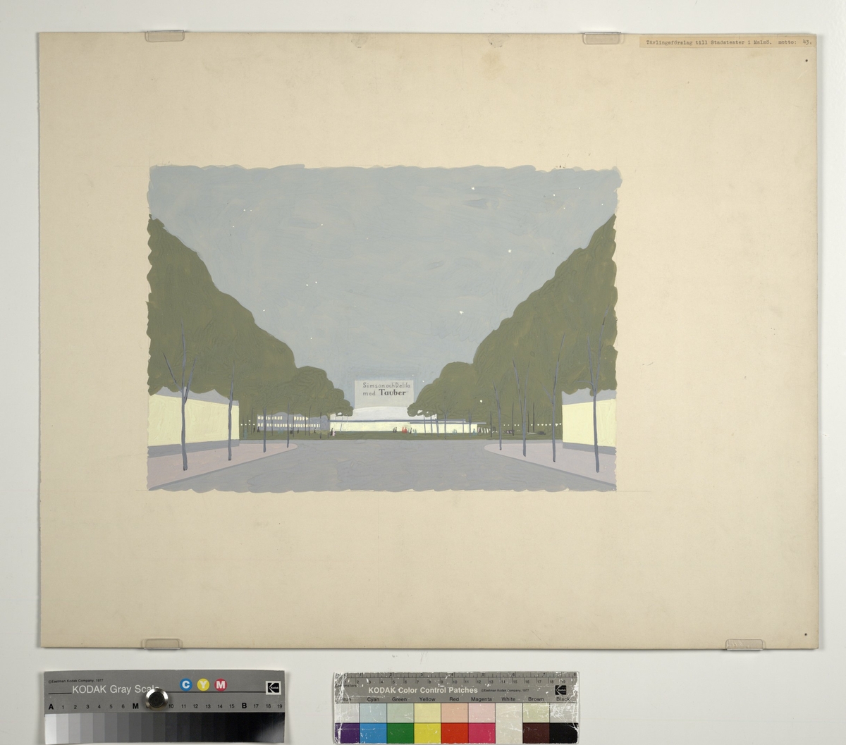 Ritning - ArkDes / DigitaltMuseum