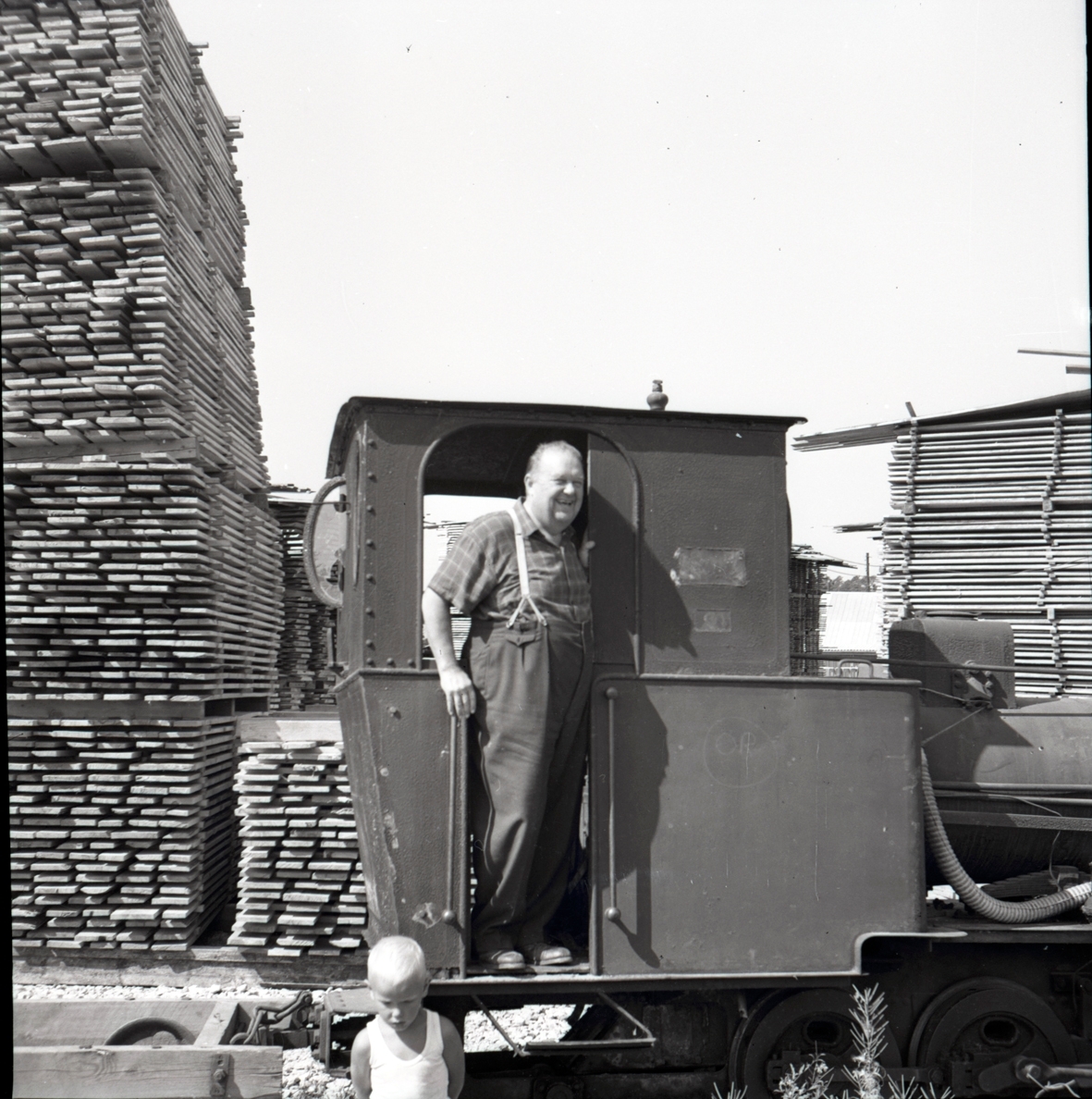 Sven-Robert Olsson, Böda järnväg. - Kalmar läns museum / DigitaltMuseum