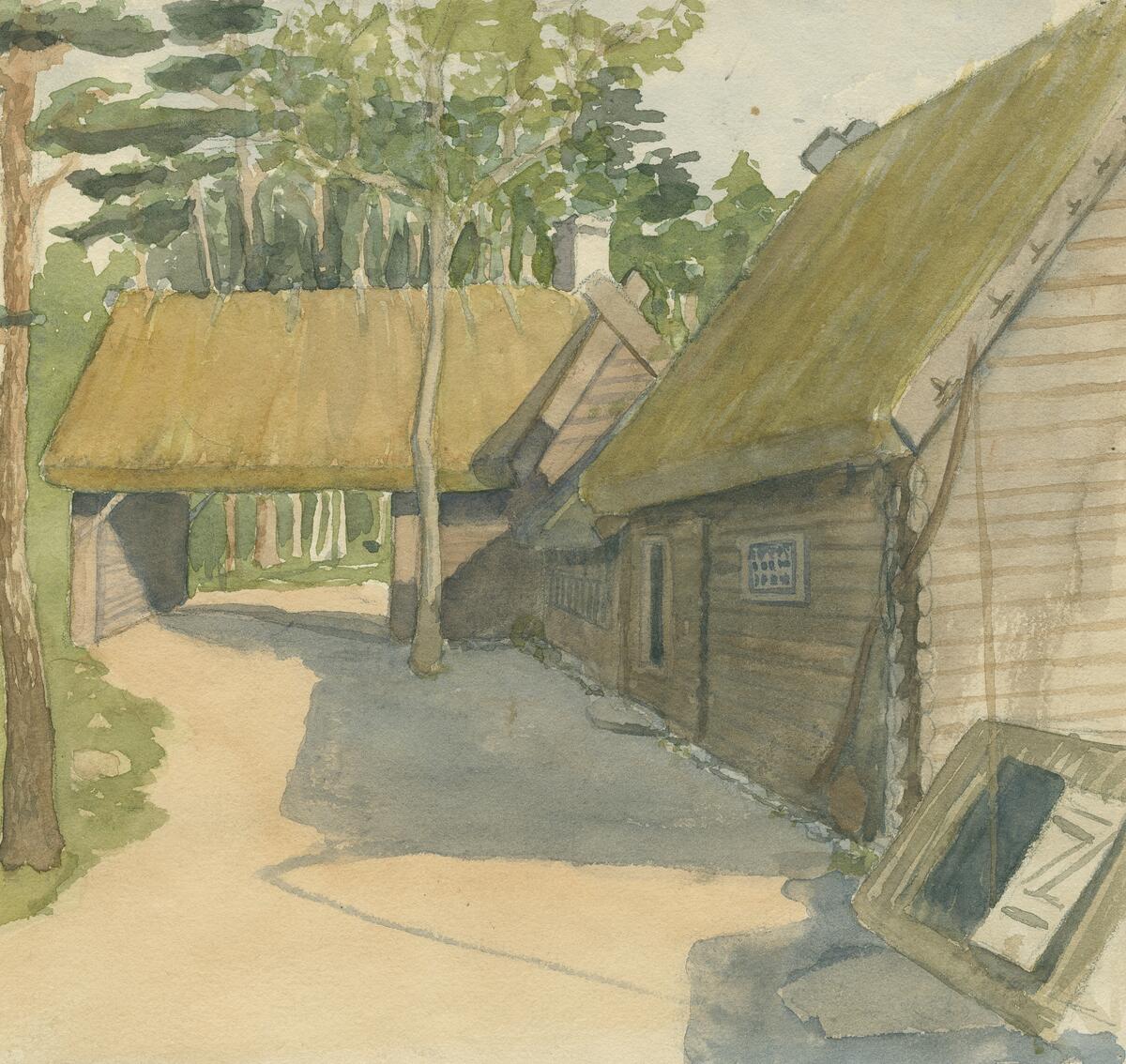 Hus [konstverk] - Designarkivet / DigitaltMuseum