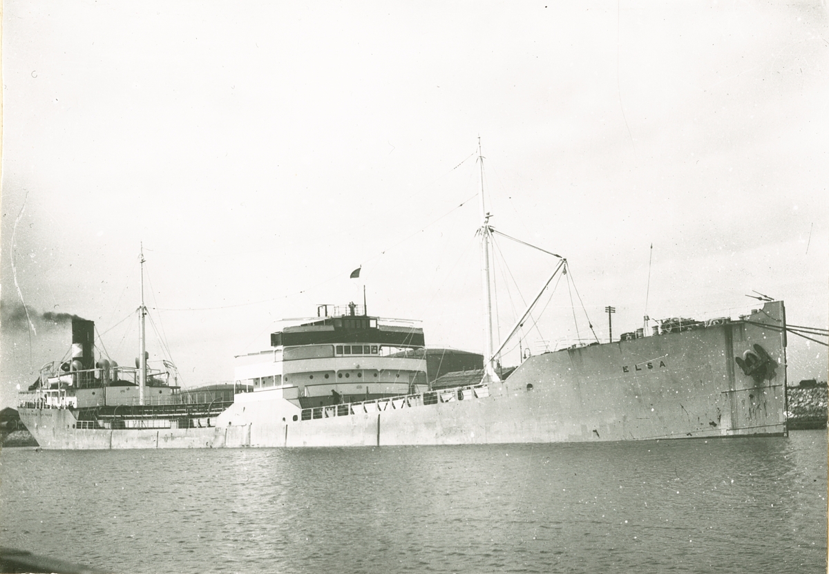M/T Elsa (b. 1928, Barclay Curle & Co. Ltd., Glasgow) - Norsk Maritimt ...
