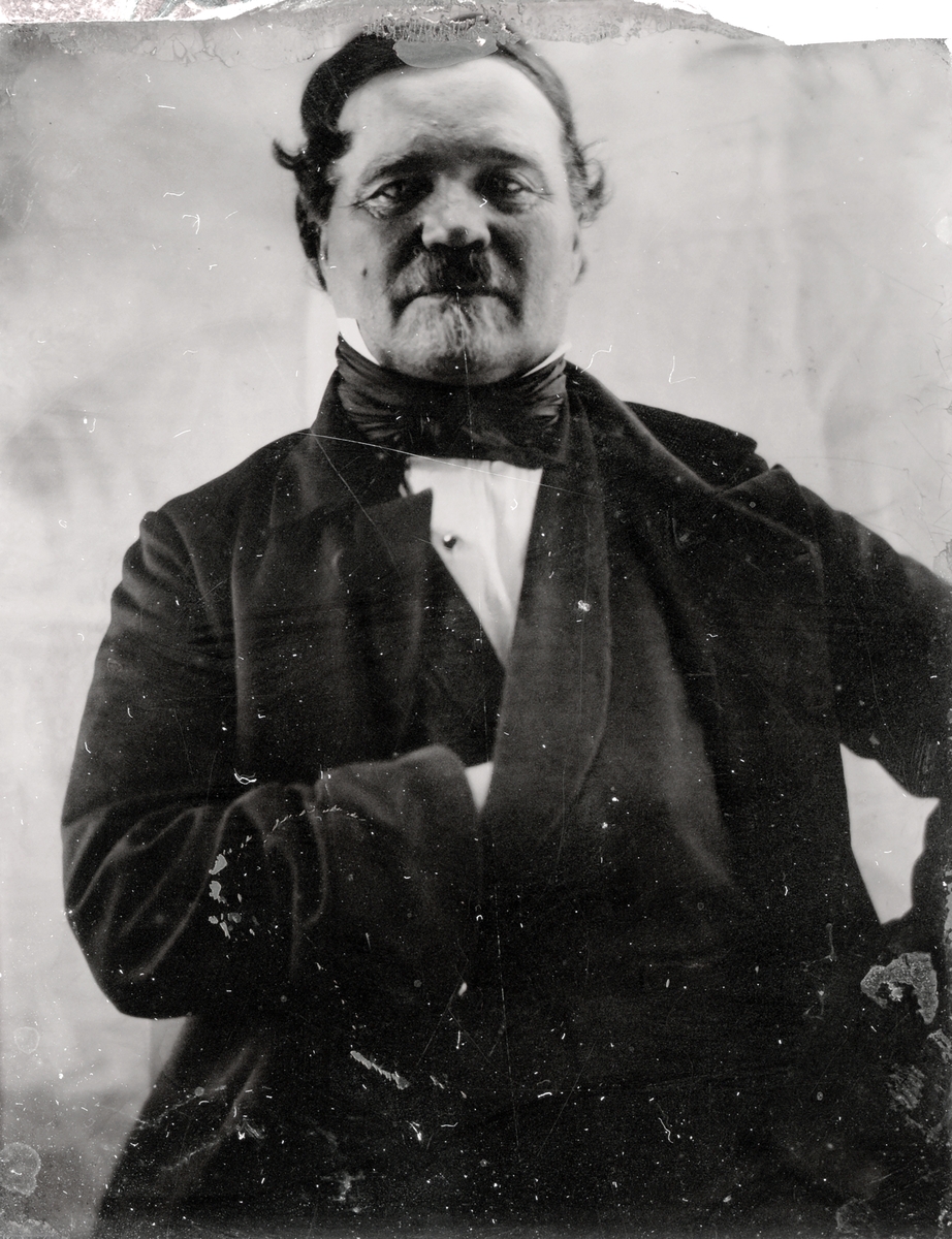Major Nils Peter Åstrand. - Västergötlands museum / DigitaltMuseum