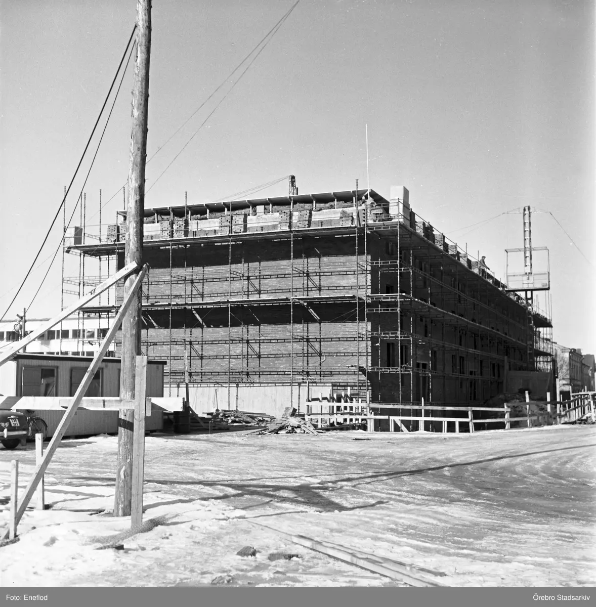 Byggnation på söder 1960 - 1962 - Örebro Stadsarkiv / DigitaltMuseum