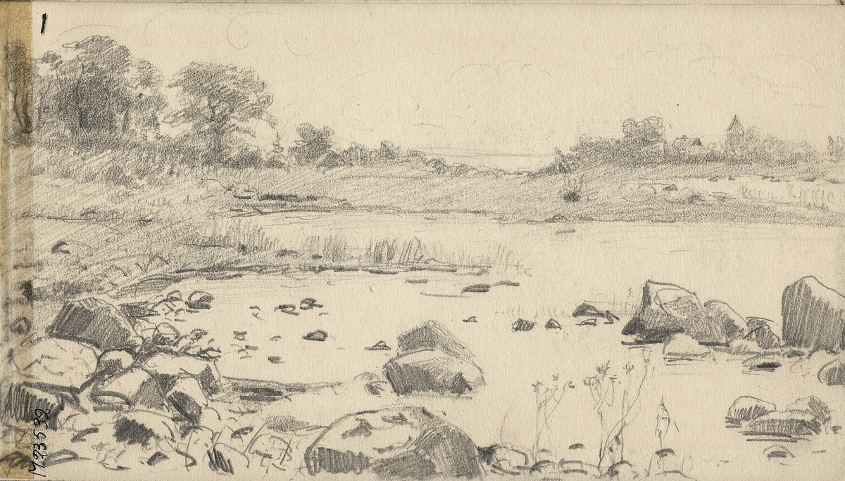 Skiss - Kulturparken Småland / Smålands museum / DigitaltMuseum