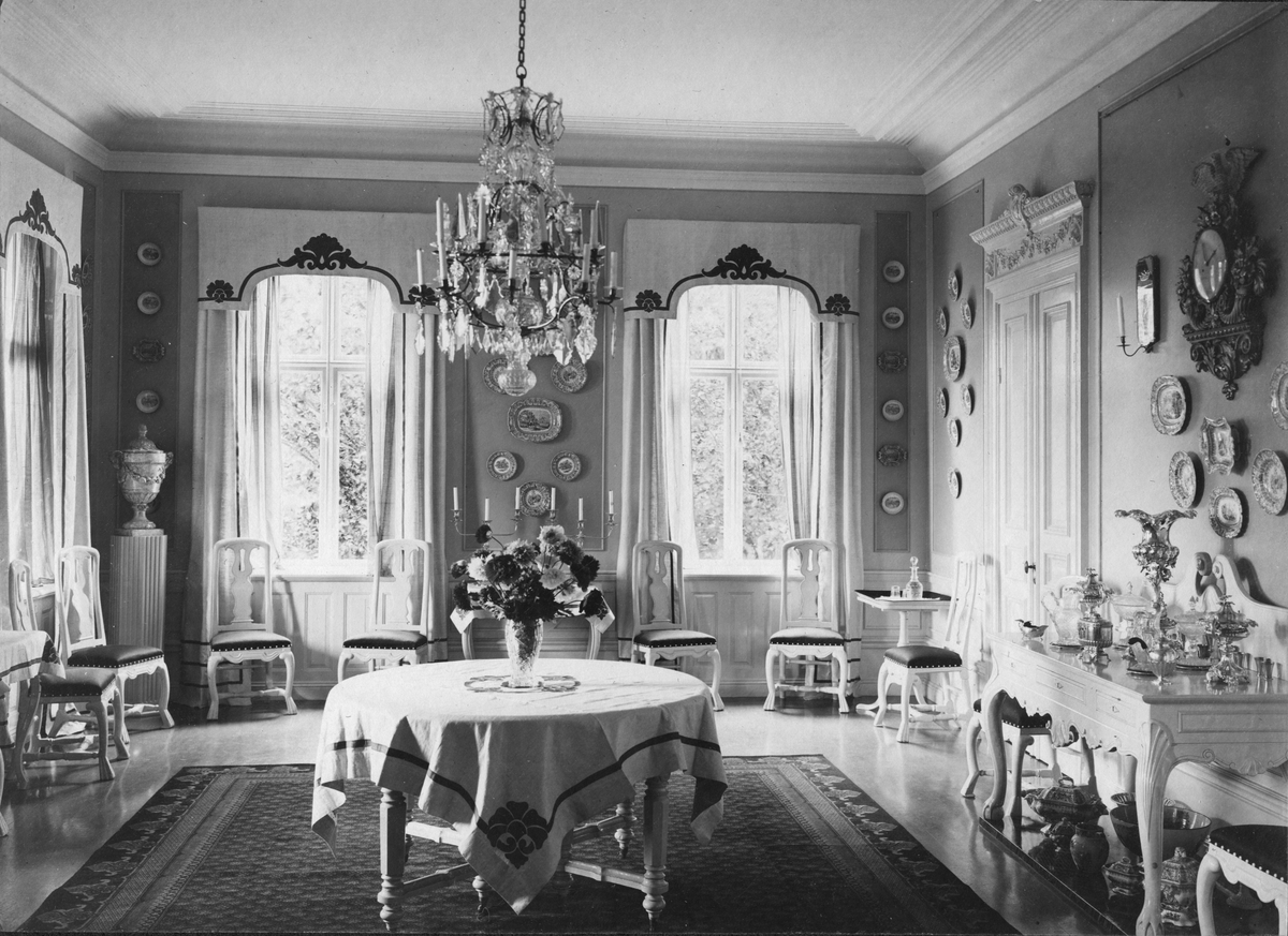 Grosshandlare Erik Kronbergs sommarbostad, Engeltofta, Norrlandet ...