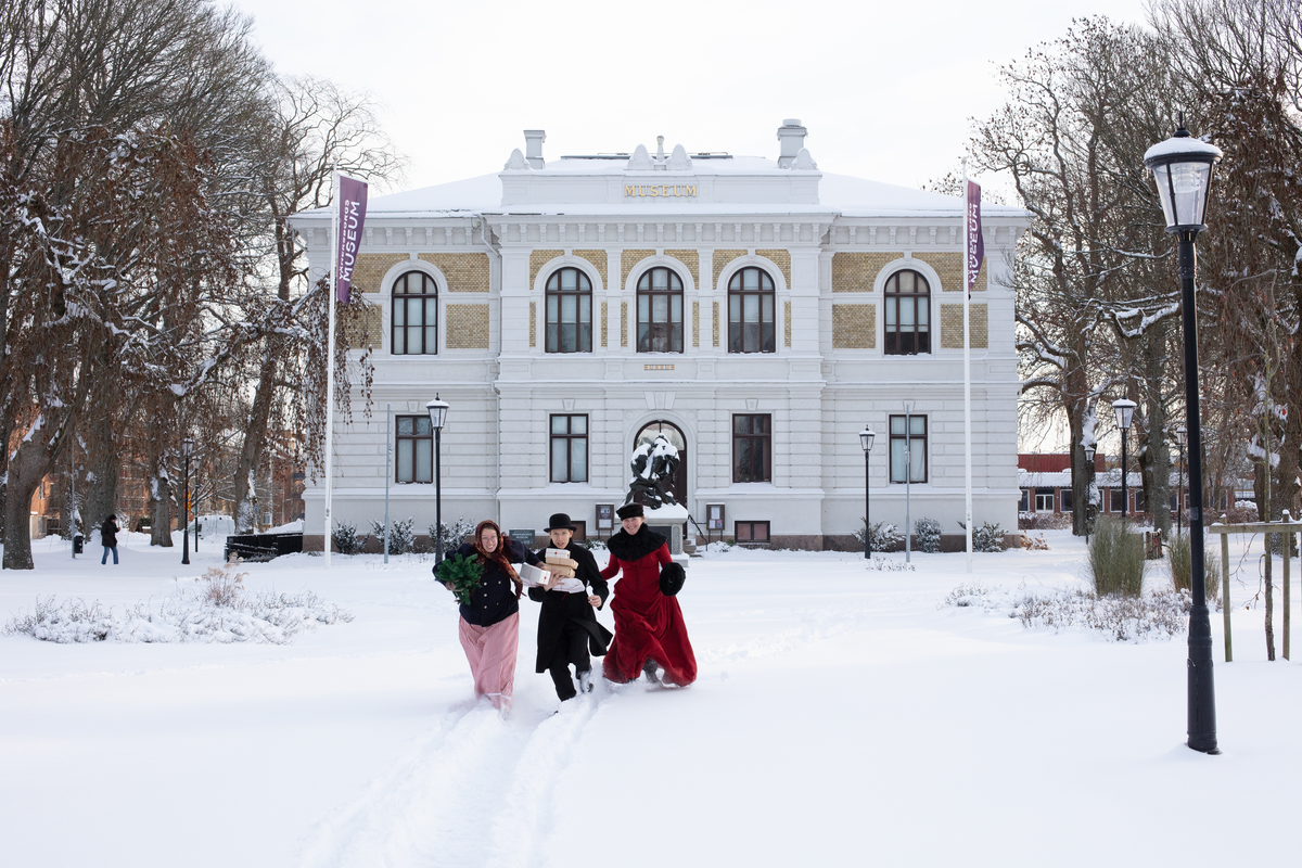 Vänersborg museum. Vinter i Museiparken - Vänersborgs museum ...