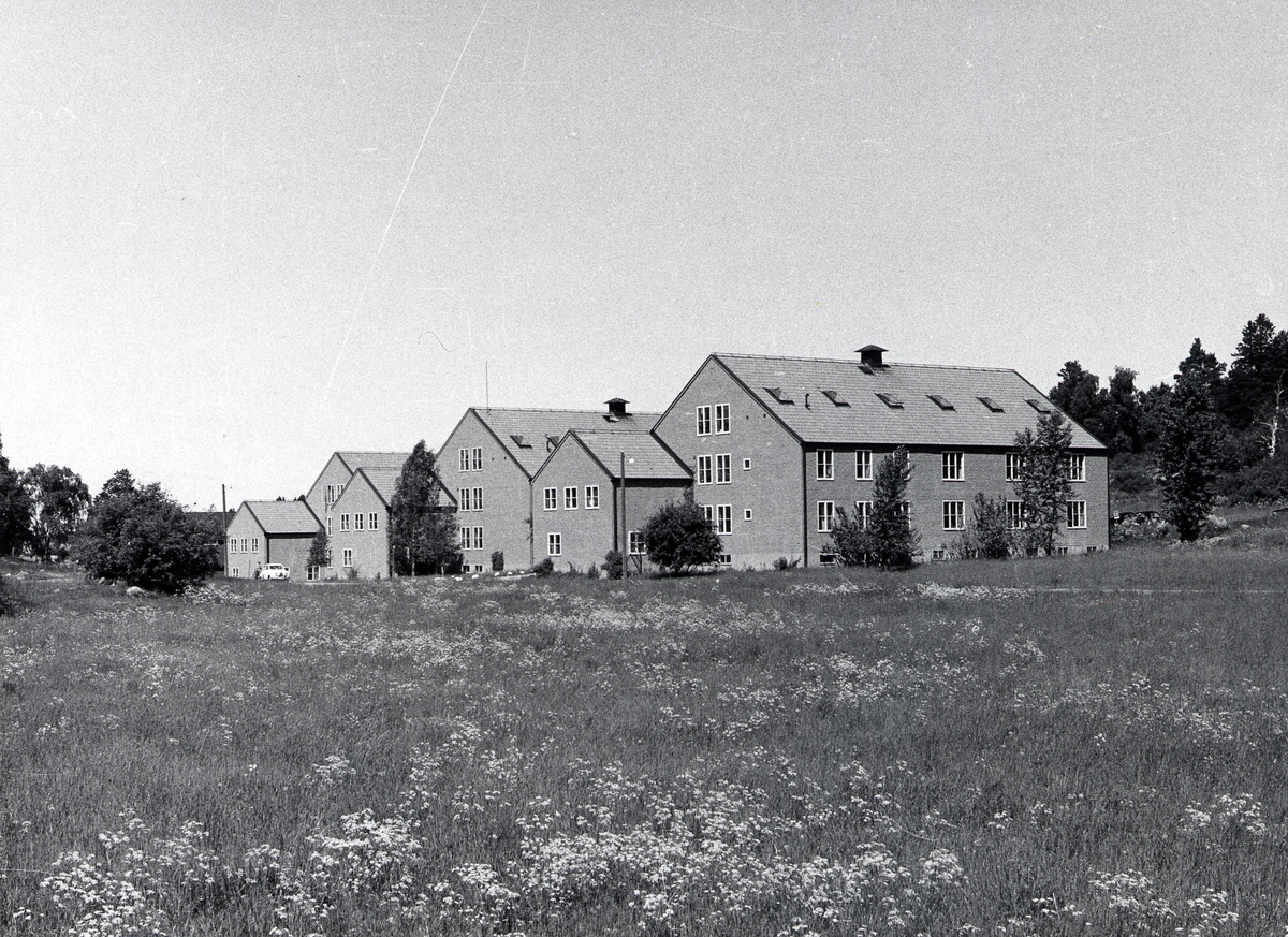 Svea artilleriregementet A 1 Rissne, logement, exteriör 1963 ...