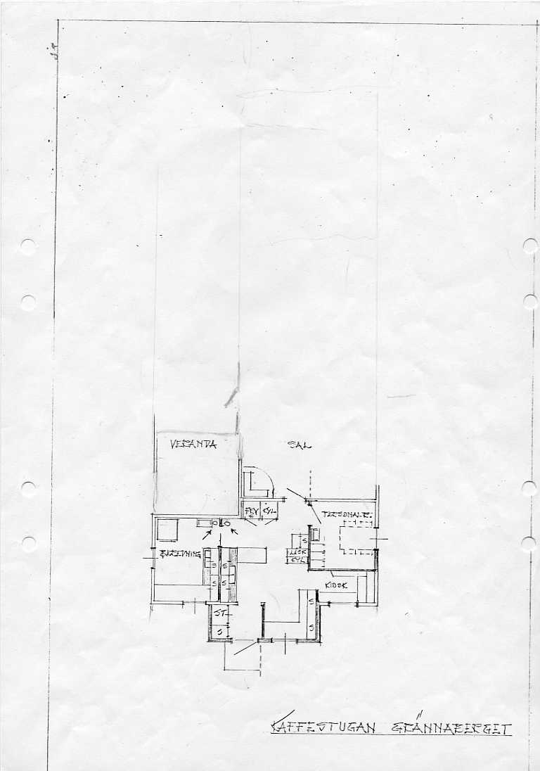 Ritning - Grenna Museum– Andréexpeditionen Polarcenter / DigitaltMuseum