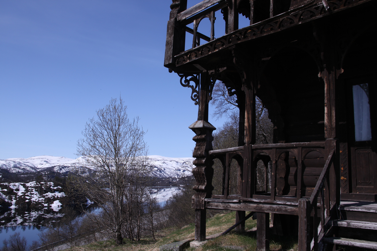 Loft ved Botn fjellstove og hotel - Vest-Telemark Museum / DigitaltMuseum