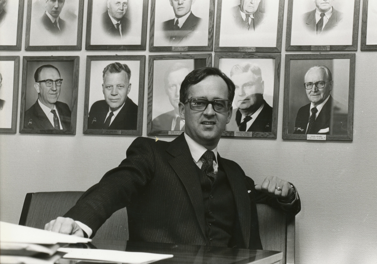 Portrett, 1, Johan C. Løken - Kraftmuseet / DigitaltMuseum