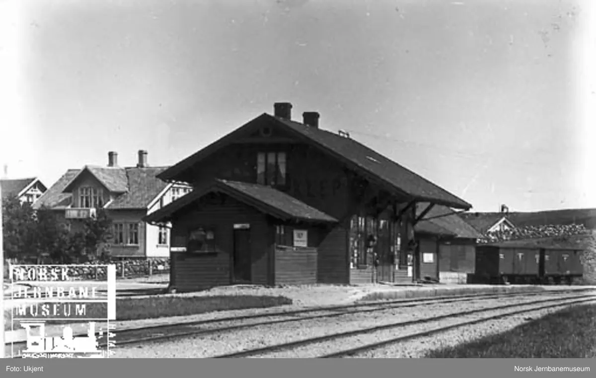 Klepp stasjonsbygning - Norsk Jernbanemuseum / DigitaltMuseum