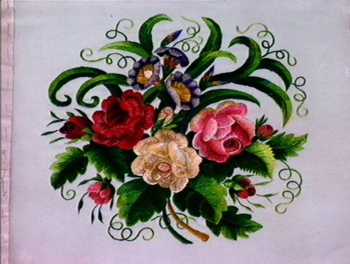 Broderi - Norsk Folkemuseum / DigitaltMuseum