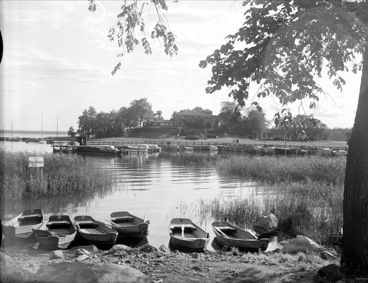Skarholmen i Ekoln, Sunnersta, Uppsala augusti 1936 - Upplandsmuseet ...