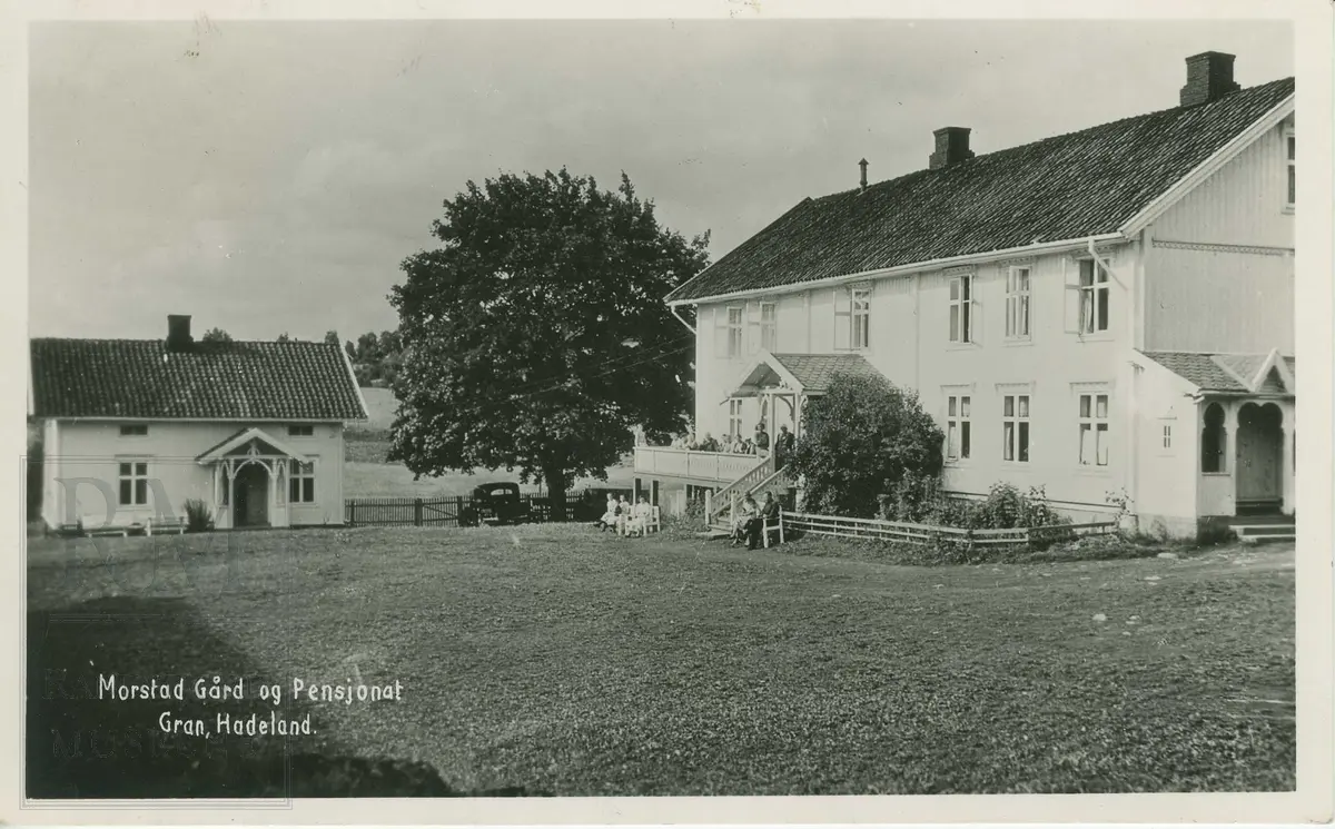 Morstad gård og pensjonat - Hadeland Folkemuseum / DigitaltMuseum