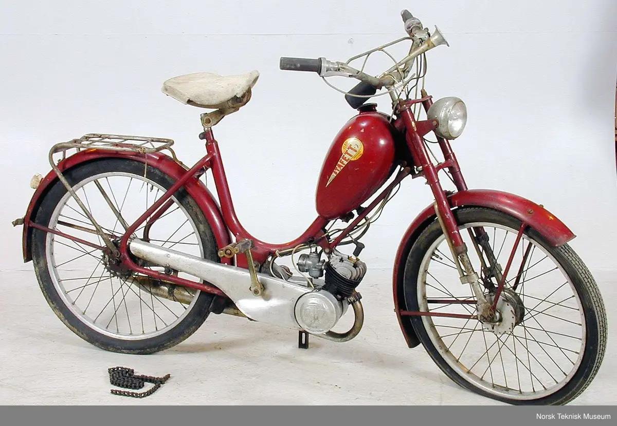 Moped - Norsk Teknisk Museum / DigitaltMuseum