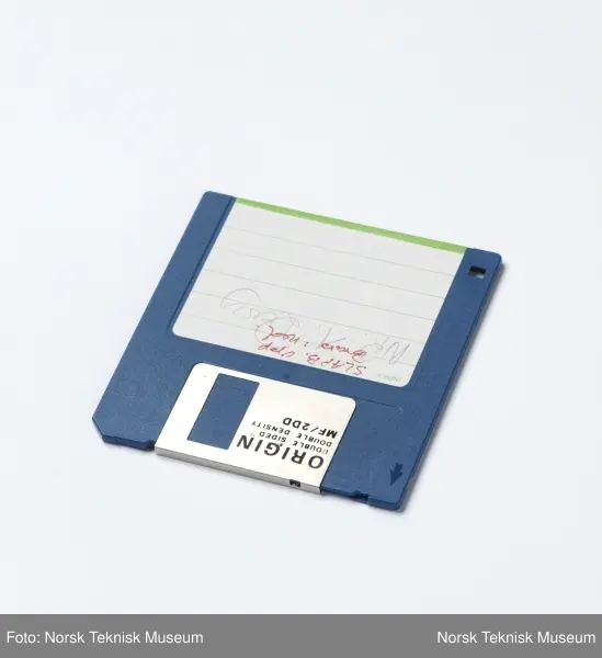 Floppy diskett - Norsk Teknisk Museum / DigitaltMuseum