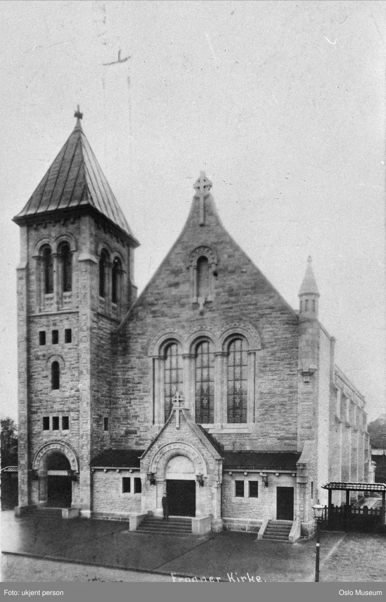 Frogner kirke - Oslo Museum / DigitaltMuseum