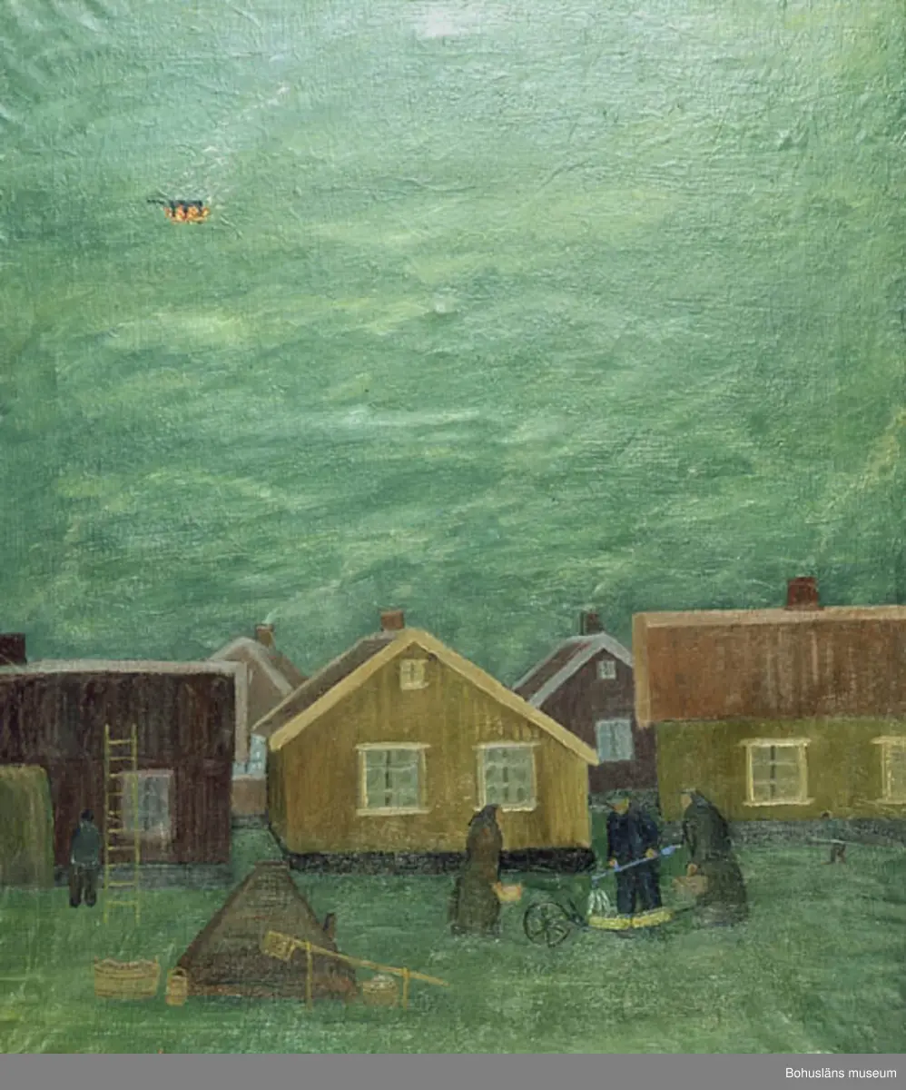 Färsk makriill. (Färsk makrill) [Målning] - Bohusläns museum ...