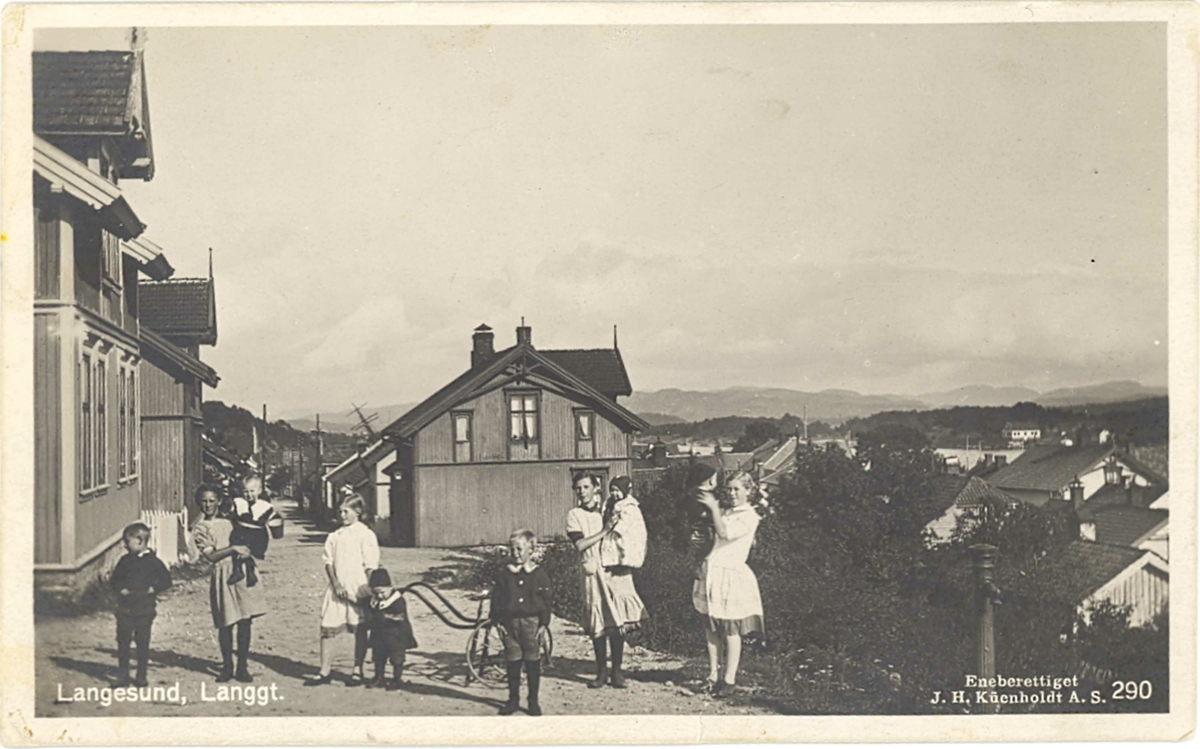 Langesund. Langgt. - Telemark Museum / DigitaltMuseum