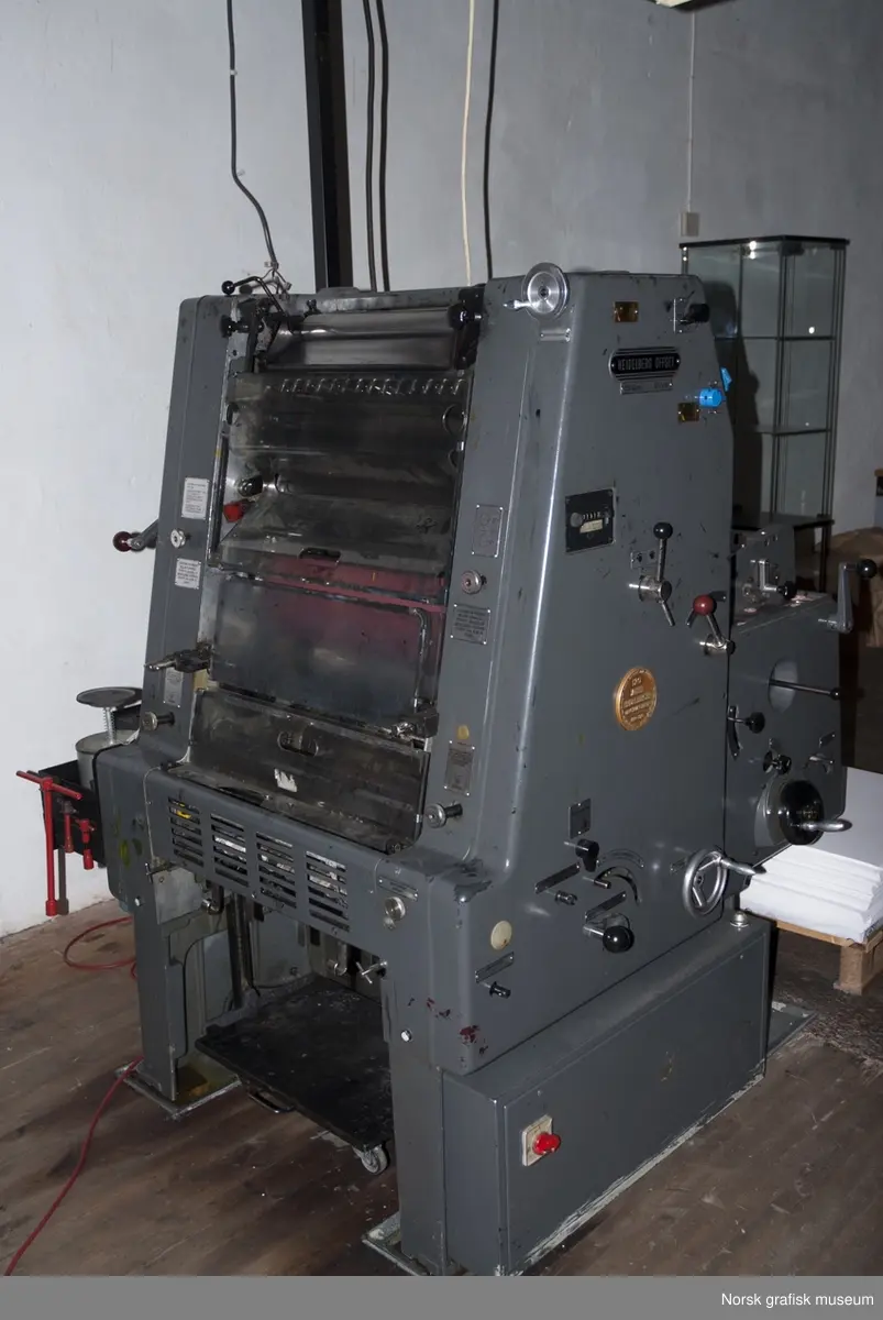 Trykkpresse - Norsk grafisk museum / DigitaltMuseum