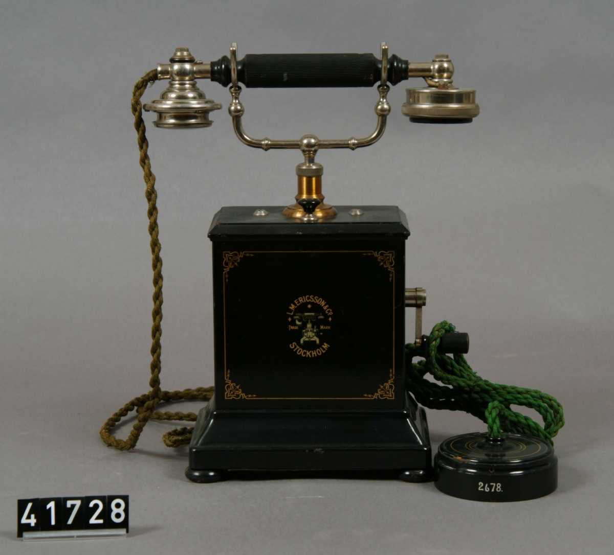Telefonapparat - Tekniska Museet / DigitaltMuseum