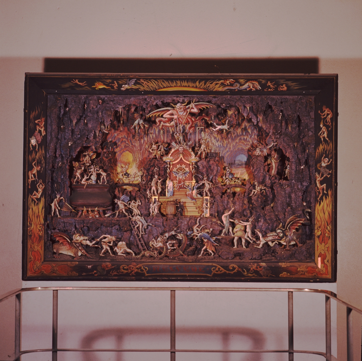 Modell av helvetet - Tekniska museet / DigitaltMuseum