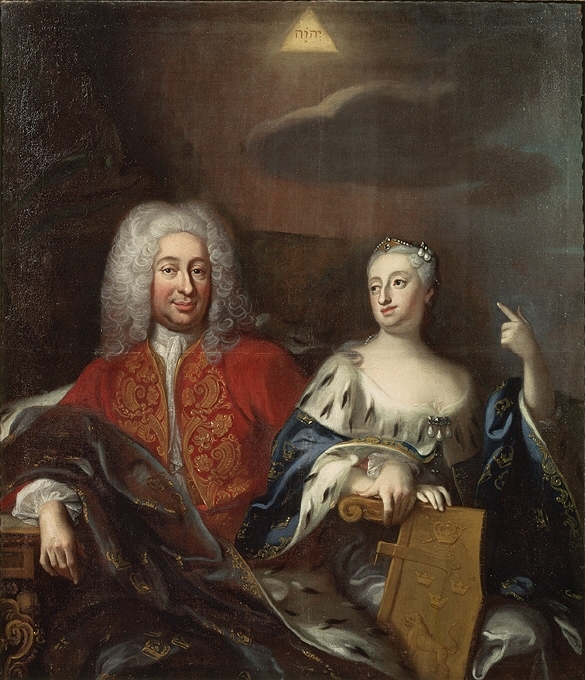 Fredrik I, 1676-1751, konung av Sverige och hans gemål Ulrika Eleonora ... Fredrik I, 1676-1751, konung av Sverige och hans gemål Ulrika Eleonora ...