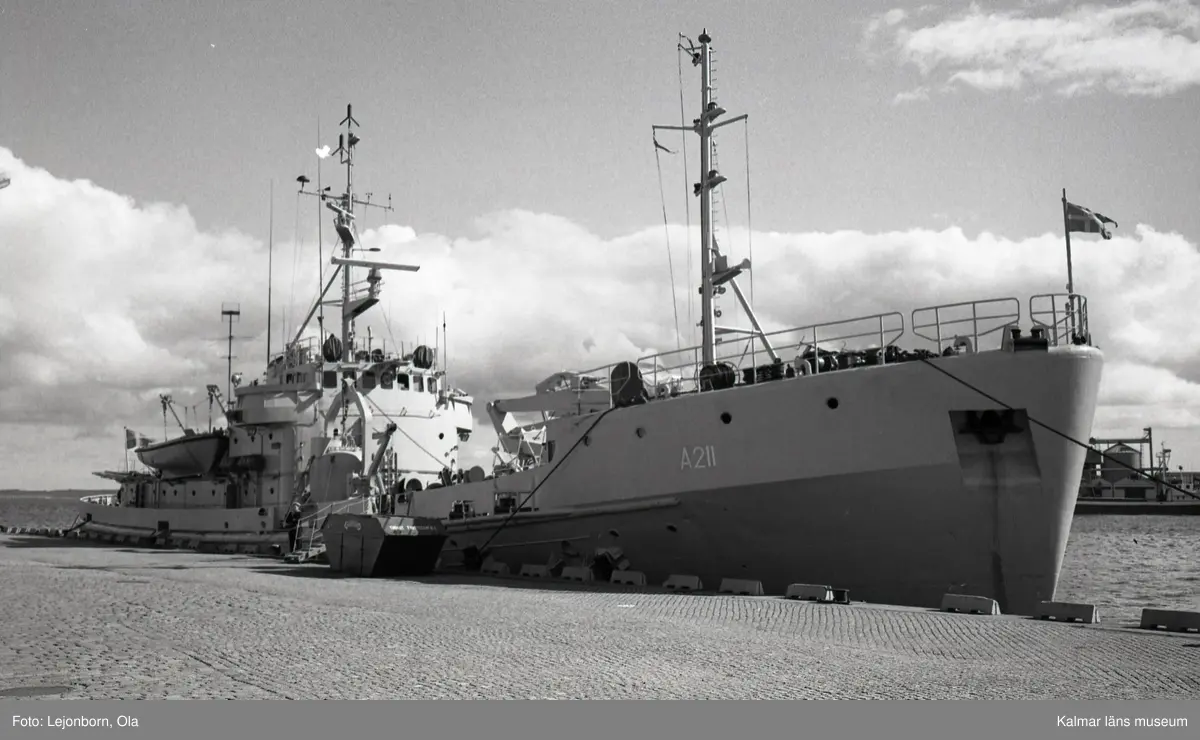 Militärövningen Sydfront, ubåtsbärgningsfartyget Belos. HMS Belos (A214 ...